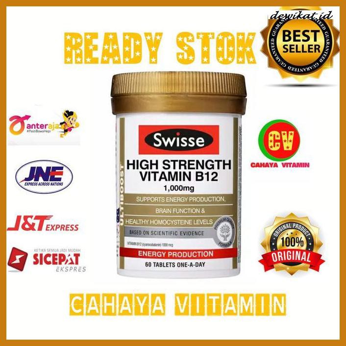 Jual bnimativ- swisse high strength vitamin b12 b 12 isi 60 tablet ...