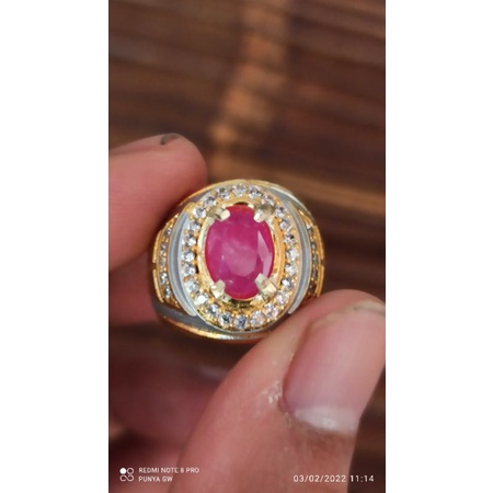 Jual BATU NATURAL RUBY TANZANIA + MEMO ( KODE 007 ) | Shopee Indonesia