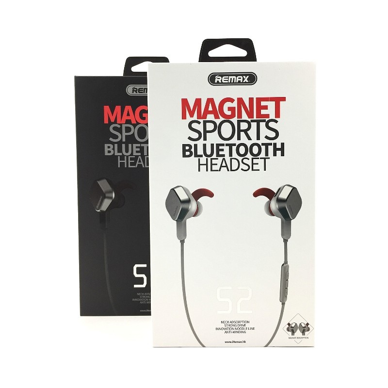 Jual Headset Bluetooth Magnet Remax Sports RB-S2 | Shopee Indonesia