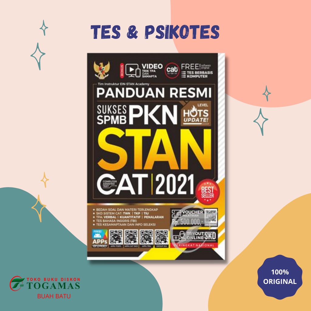 Jual PANDUAN RESMI SUKSES SPMB PKN STAN CAT 2021 | Shopee Indonesia