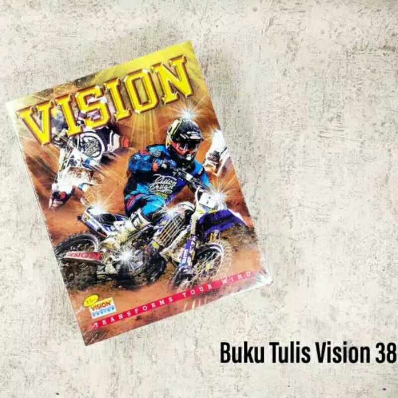 Jual Buku Tulis Vision 38 Isi 10 Buku | Shopee Indonesia