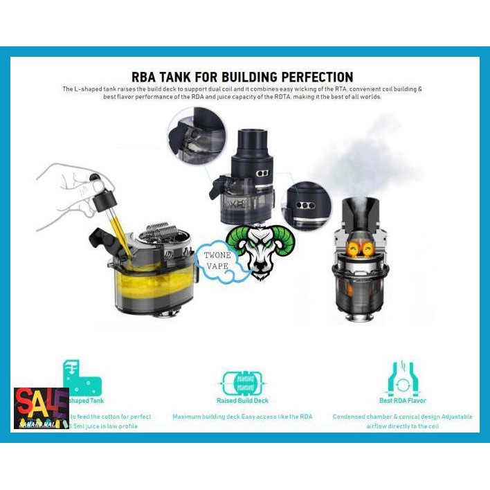 Jual Epavatomizer- Oxva Origin X Rba Tank 100% Authentic - Rba Oxva ...