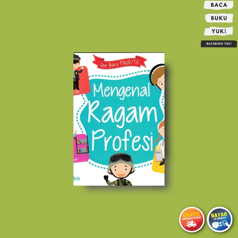 Jual AG - SERI BUKU PAUD/TK MENGENAL RAGAM PROFESI | Shopee Indonesia