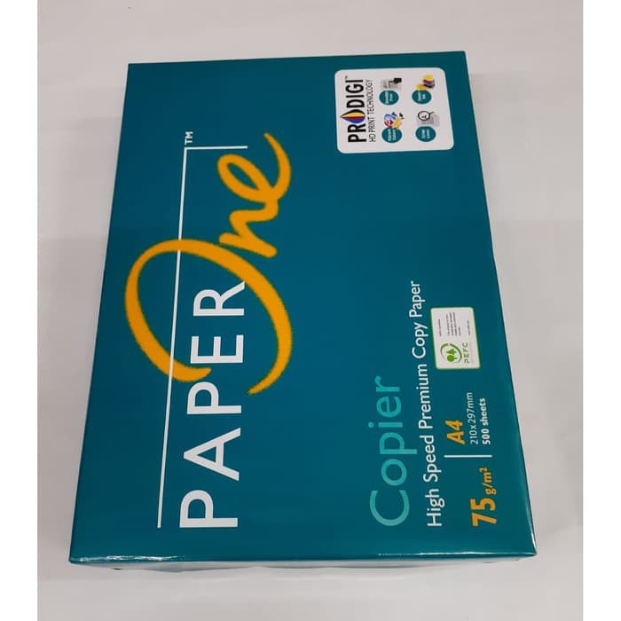 Jual KERTAS HVS PAPER ONE A4 75 GRAM ATAU 70 GRAM | KERTAS PRINT | ATK ...