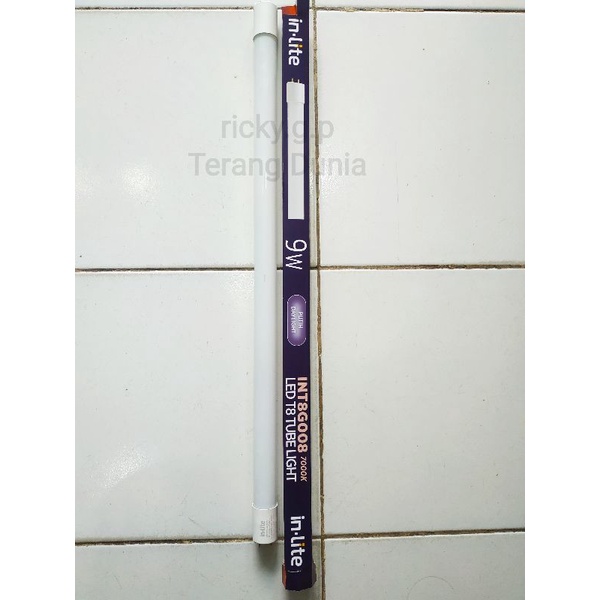 Jual inLite LED t8 tube 9 watt 60cm | Shopee Indonesia