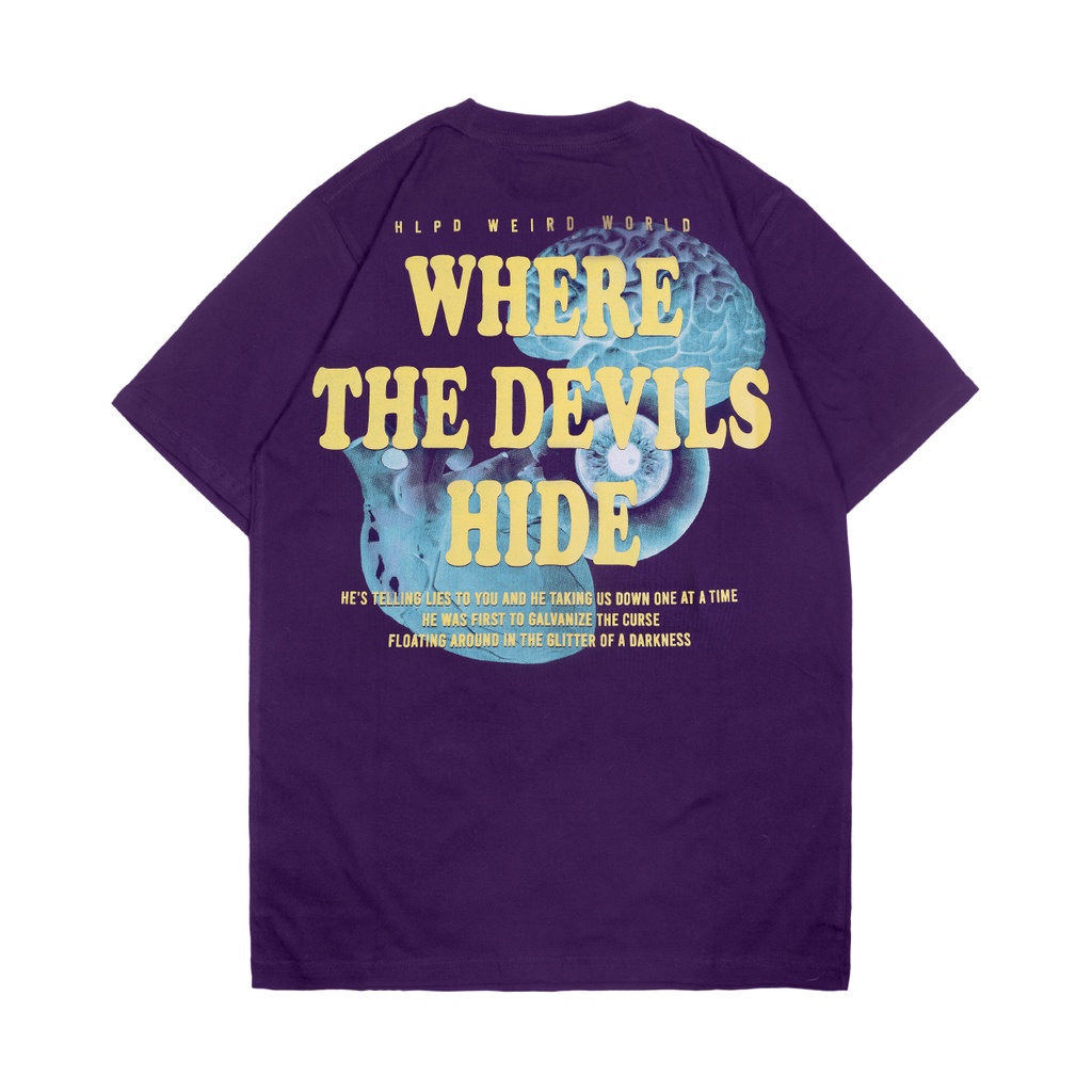Jual HLPD WeirdWorld | Baju Kaos | T shirt | Brain Tee | Shopee Indonesia