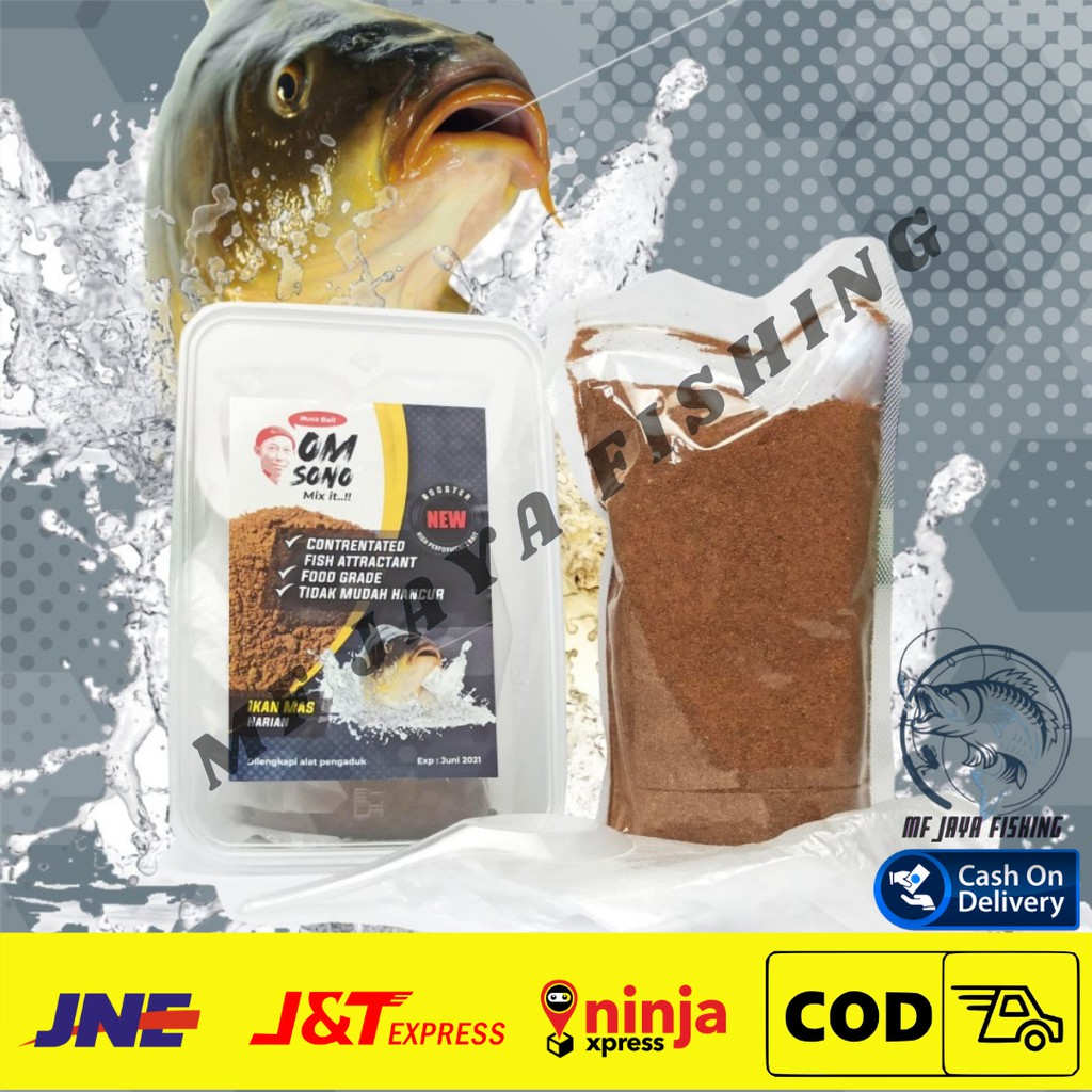 Jual PAKET UMPAN PANCING IKAN MAS MANCING HARIAN IKAN MAS OM SONO MIX ...