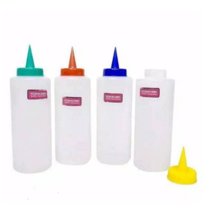 Jual Botol kecap plastik / botol saus sambal model lubang runcing ...