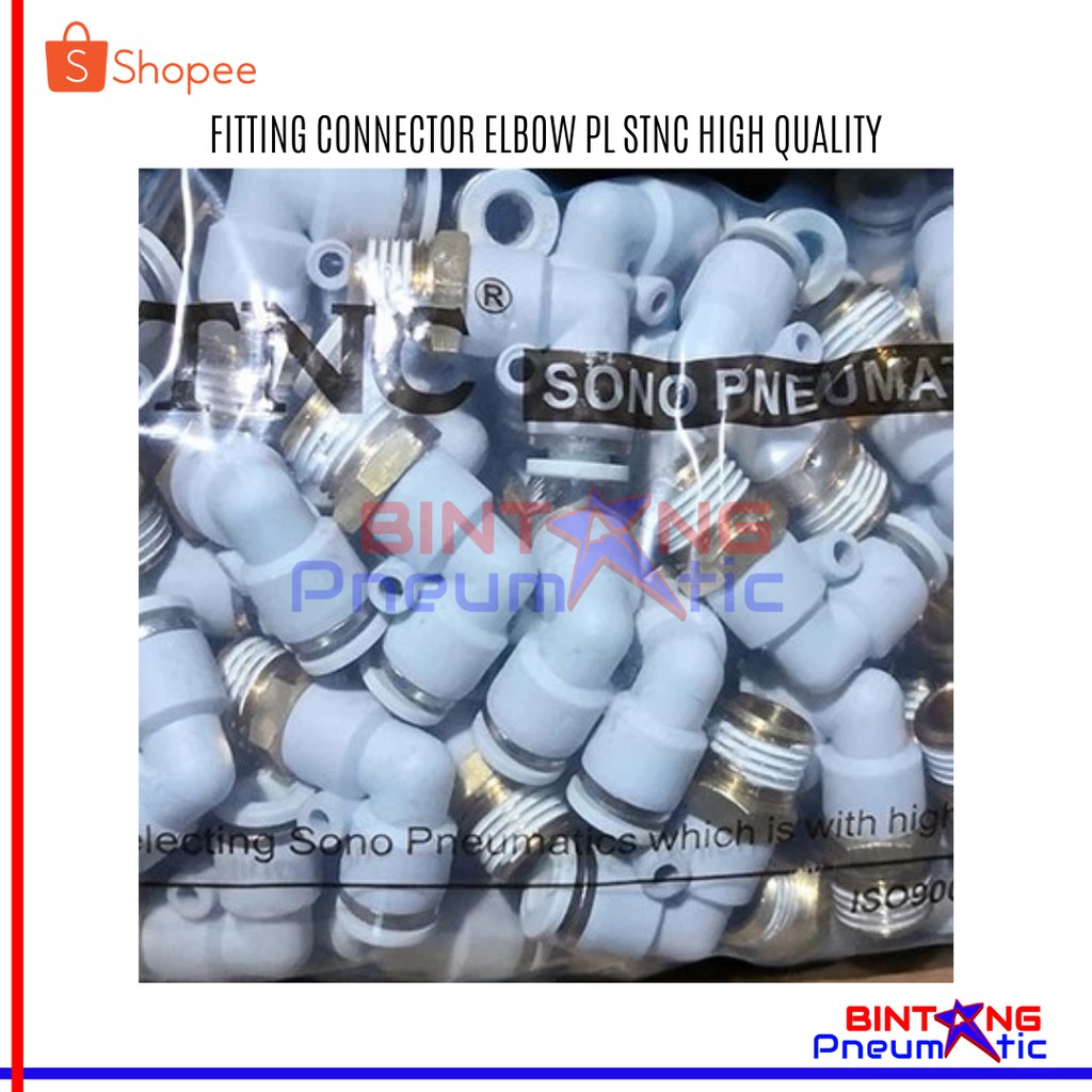 Jual FITTING ANGIN ELBOW PL 12X1/2"INCH STNC | Shopee Indonesia