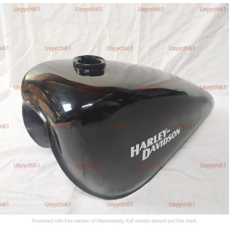 Jual Tangki Cat Harley Davidson Japstyle Bobber Chopper Custom Hitam ...
