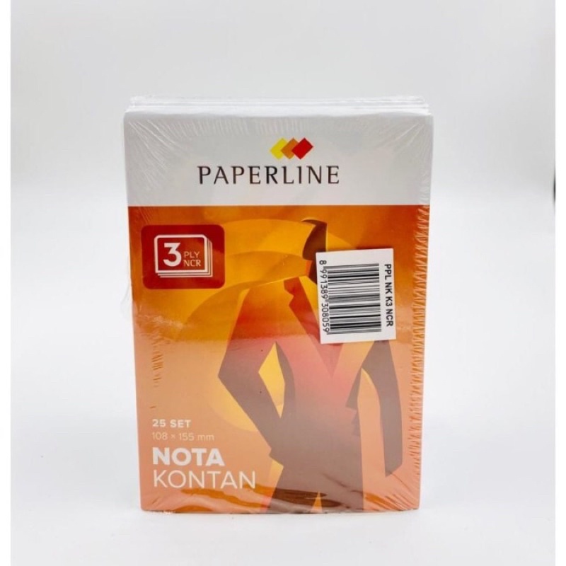 Jual BON NOTA KONTAN PAPERLINE 3 PLY / RANGKAP 3 RANGKAP KECIL (10 PCS ...