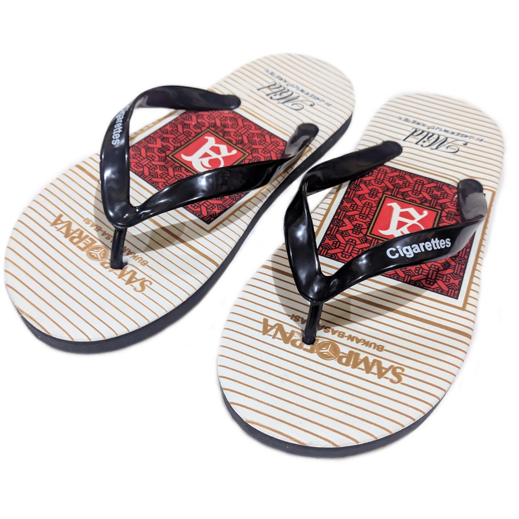 Jual Sandal Jepit Pria Motif Unik | Sendal Distro Surfing Casual ...