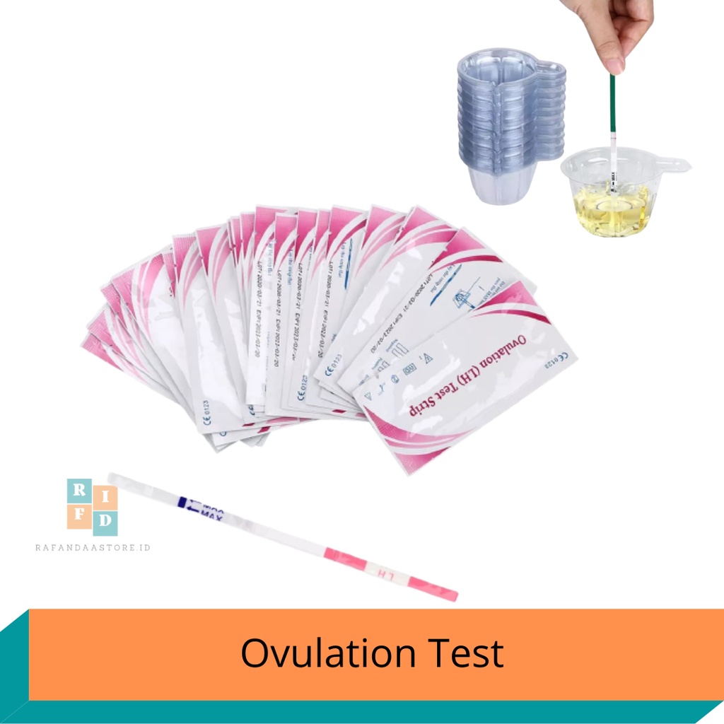 Jual LH Ovulation Test Kesuburan Wanita Masa Subur - LH Test Ovulasi ...