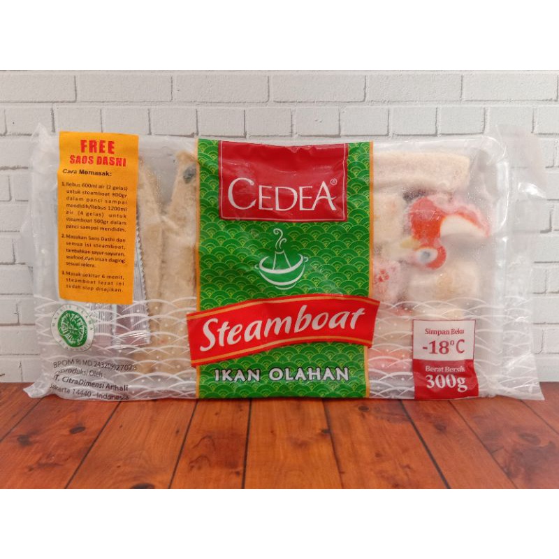 Jual Cedea Steamboat Set Dashi 300g / Ikan Olahan Campur Dilengkapi ...