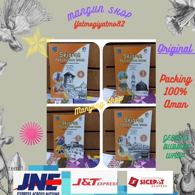 Jual BUKU SKI ( Sejarah Kebudayaan Islam) Kelas 3,4,5,6 Mi K13 Revisi Grafindo | Shopee Indonesia