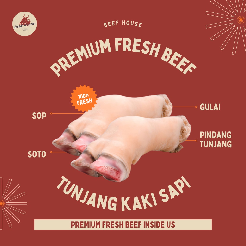 Jual Kikil Kaki Tunjang Sapi Lokal Segar Fresh | Shopee Indonesia