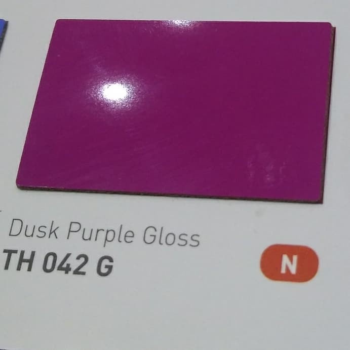 Jual TACO HPL TH-042-G DUSK PURPLE GLOSS | Shopee Indonesia