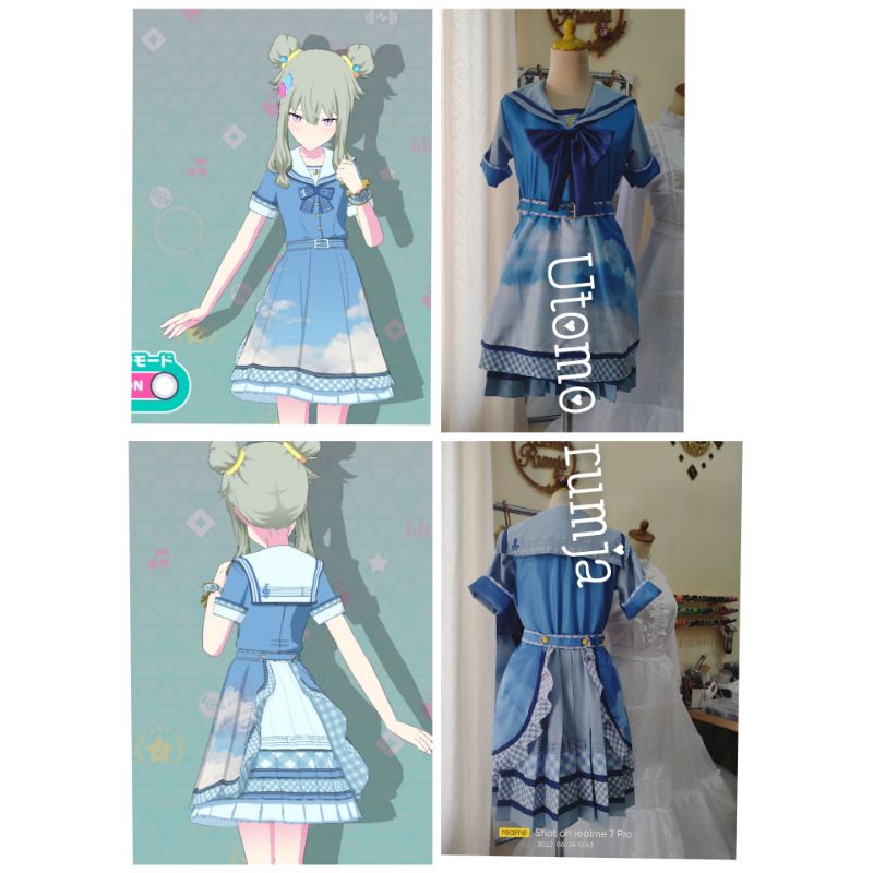 Jual utomorumja kostum hani project sekai Anniversary costume cosplay ...