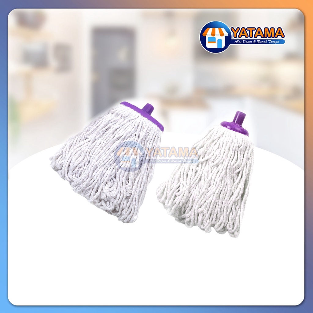 Jual REFILL PEL LANTAI KAIN PEL PEMBERSIH LANTAI PEL SUMBU OBOR BULAT ...