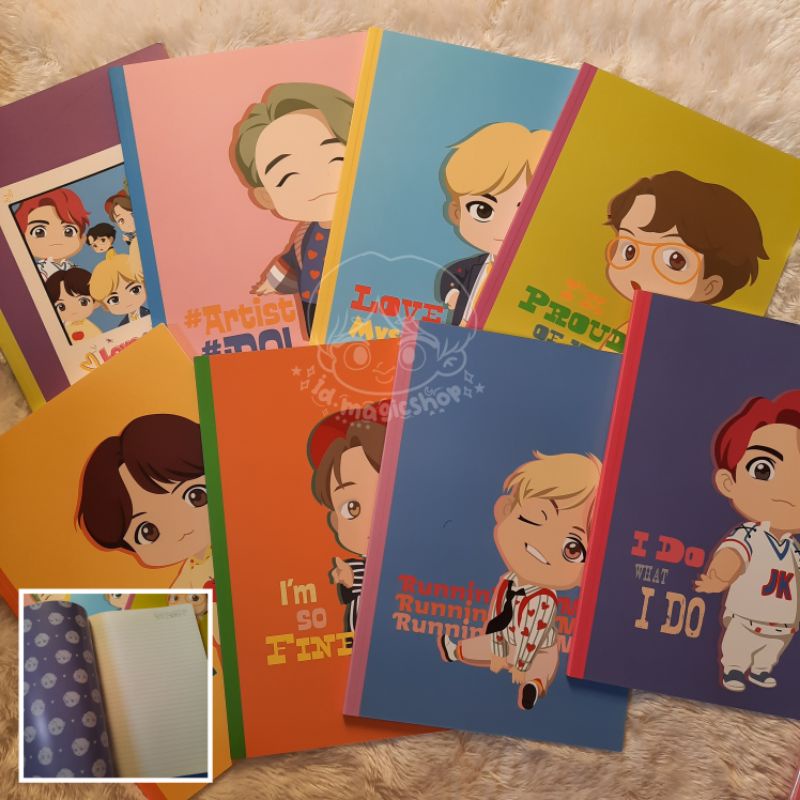Jual BTS NOTE BOOK OFFICIAL NOTE BOOK | Shopee Indonesia