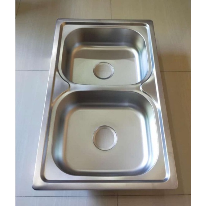 Jual bak cuci piring 2 lubang wastafel cuci piring bak cuci piring ...