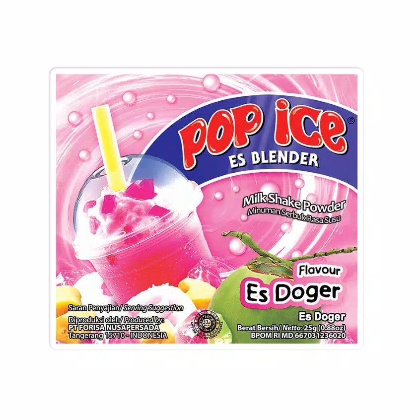 Jual Pop Ice Rasa Es Doger 1 Renceng | Shopee Indonesia