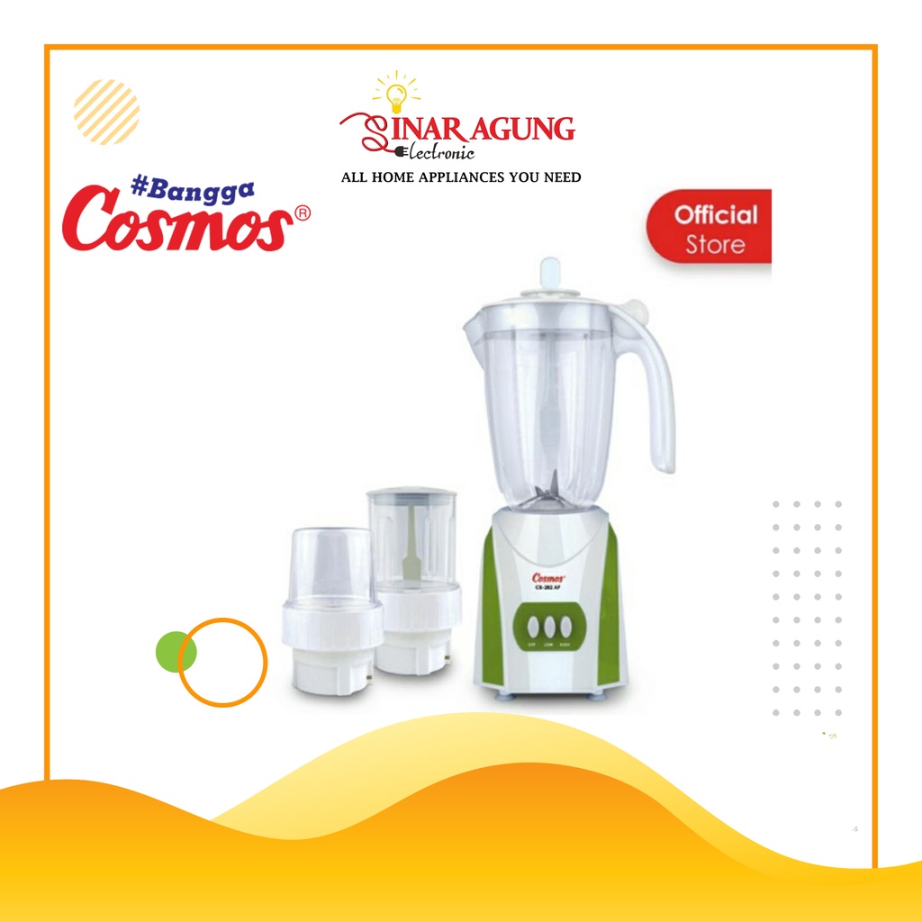 Jual COSMOS BLENDER CB-282 AP / CB282AP / CB 282 AP PLASTIK 2 LITER ...