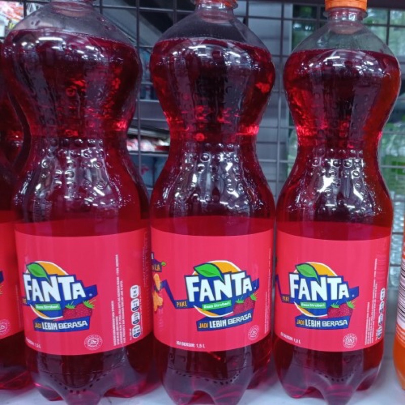 Jual FANTA STRAWBERRY 1,5 Liter | Shopee Indonesia