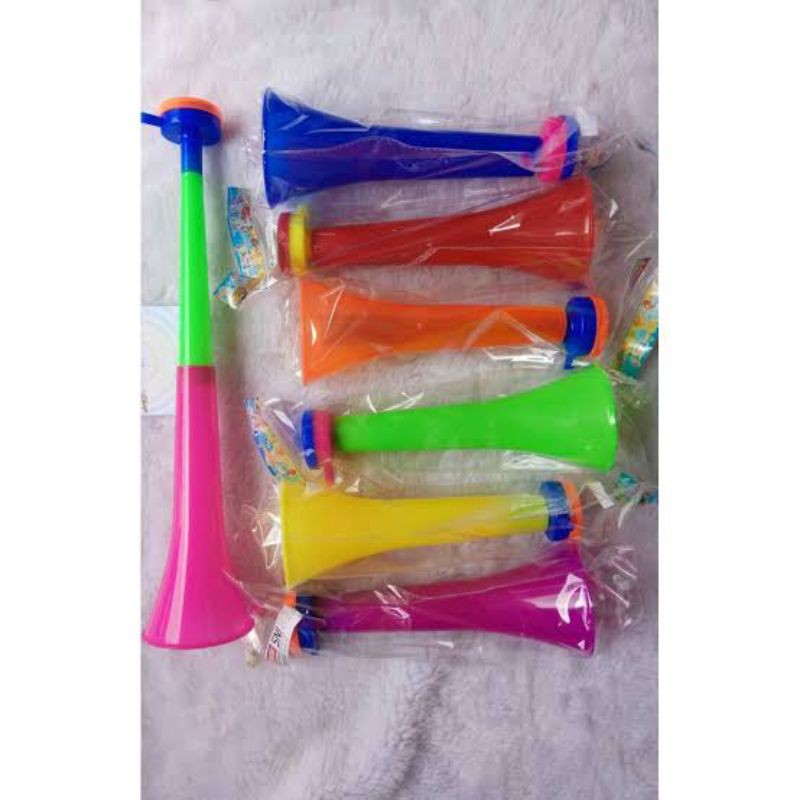 Jual TEROMPET TIUP PANJANG 30CMWARNA WARNI | Shopee Indonesia