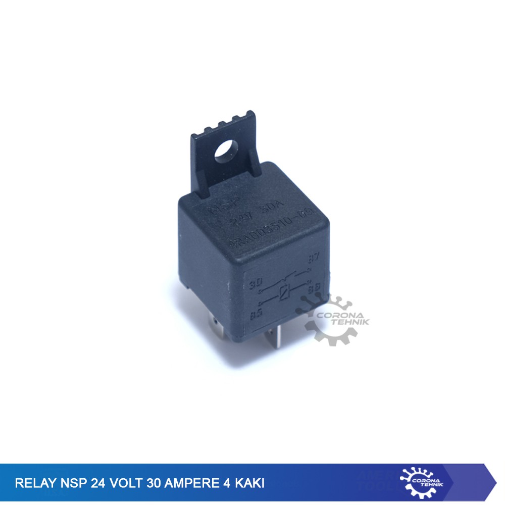 Jual Relay NSP 24 Volt 30 Ampere 4 Kaki | Shopee Indonesia