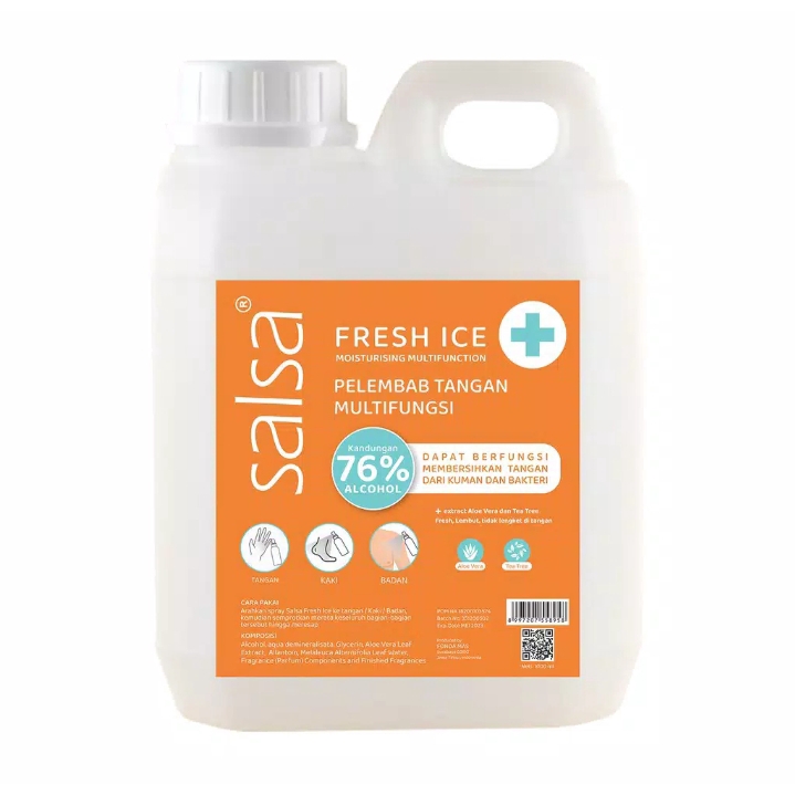 Jual SALSA HAND SANITIZER FRESH ICED LIQUID 1000ML | Shopee Indonesia