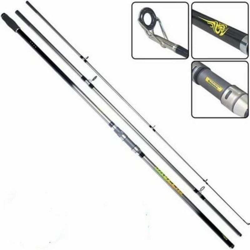 Jual Joran Surf Casting Maguro Javelin Sambung 3 360 390 | Shopee Indonesia