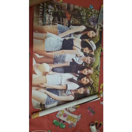 Jual POSTER GFRIEND PARALLEL ALBUM LOVE VERSION | Shopee Indonesia
