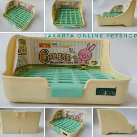 Jual BISA COD [JOP] Potty training kelinci - Toilet Gabitto toilet ...