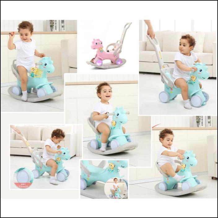Jual MAINAN KUDA KUDAAN ANAK 2 IN 1 ROCKING HORSE ROCKER WKJ | Shopee ...