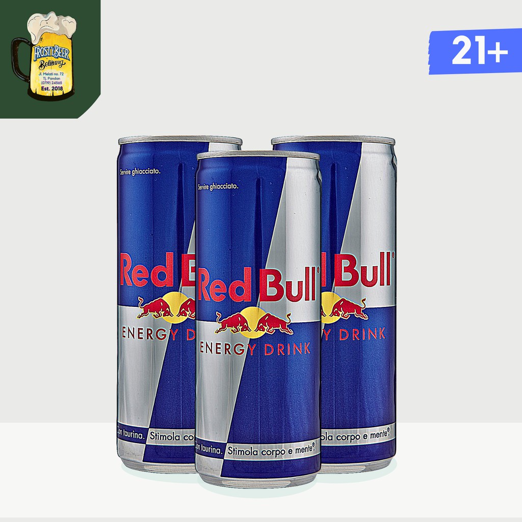 Jual Red Bull Energy Drink 250 ml - Import Original - Austria - Coffee ...