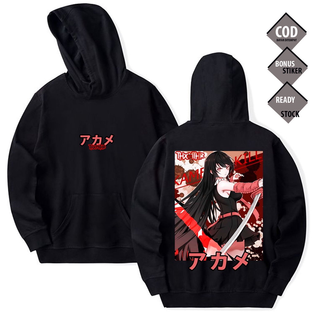 Jual HOODIE AKAME AKAME GA KILL WAIFU ANIME MANGA AKAME OF THE DEMON ...