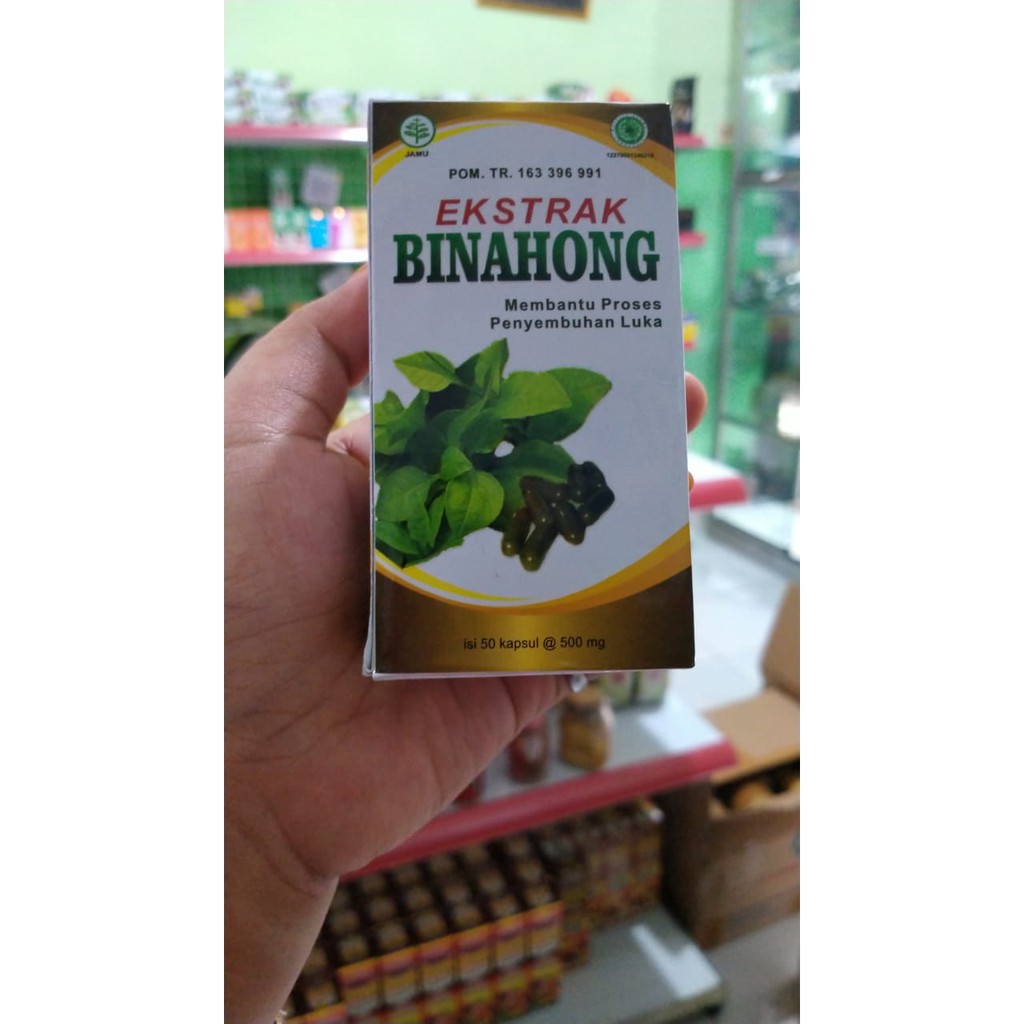 Jual ekstrak binahong isi 60 kapsul / Penyembuhan proses Luka / Penyembuhan Patah Tulang ...