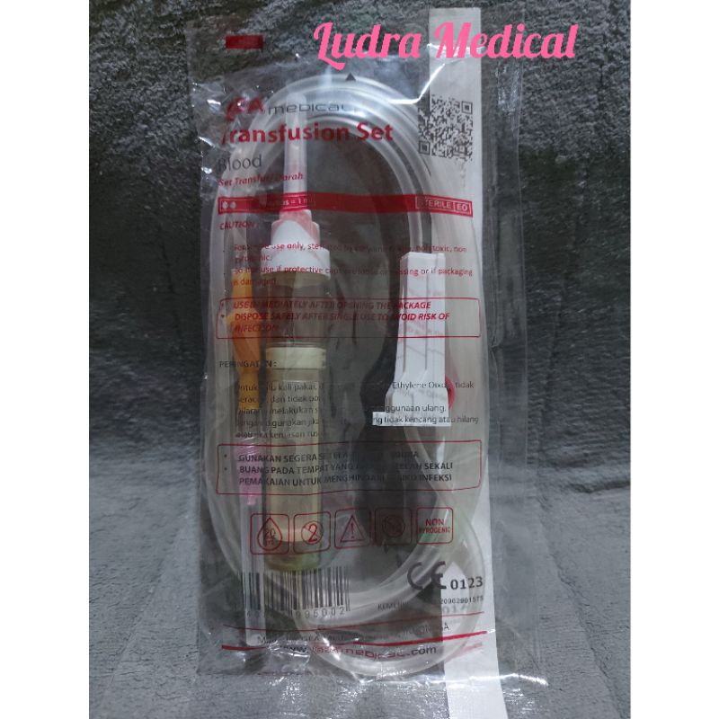Jual Blood Transfusion Set / Blood Set / Selang Transfusi Darah ...