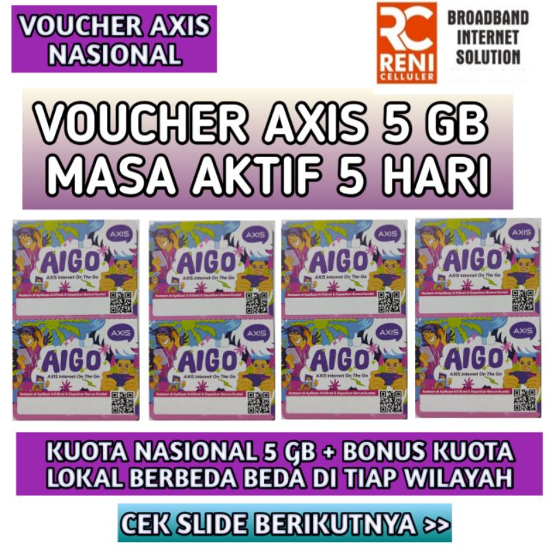 Jual Voucher Axis 11 GB 5 Hari | Shopee Indonesia