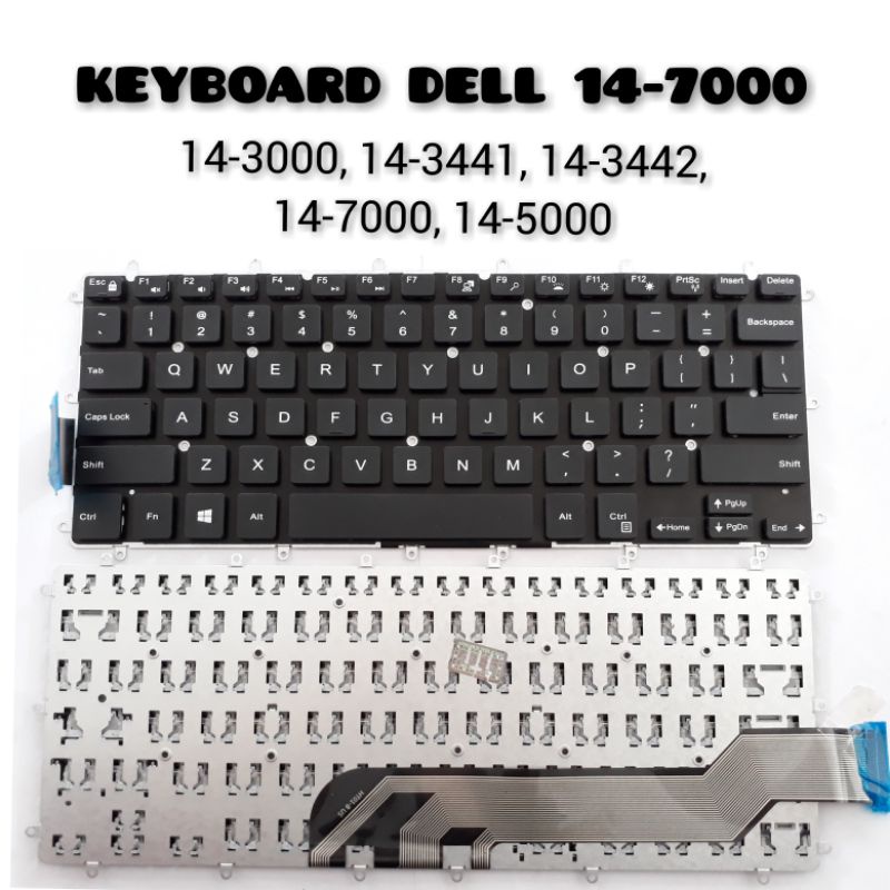 Jual Keyboard DELL INSP 14-7000 14-7460 14-7466 14-7467 14-7472 P74G ...