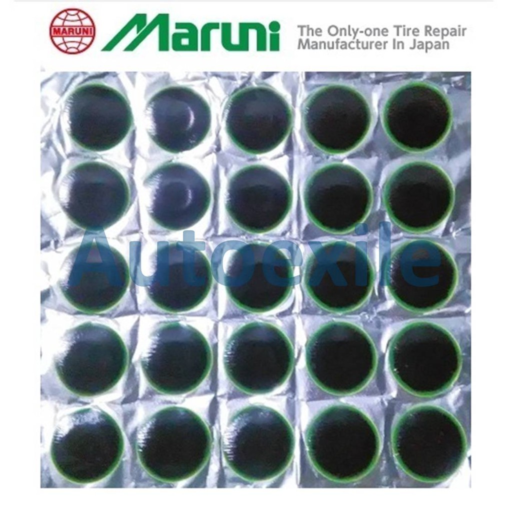 Jual Koyok Tambal Ban Tire Patch Maruni Sheet GUT00 MU00 Bulat 43mm ...