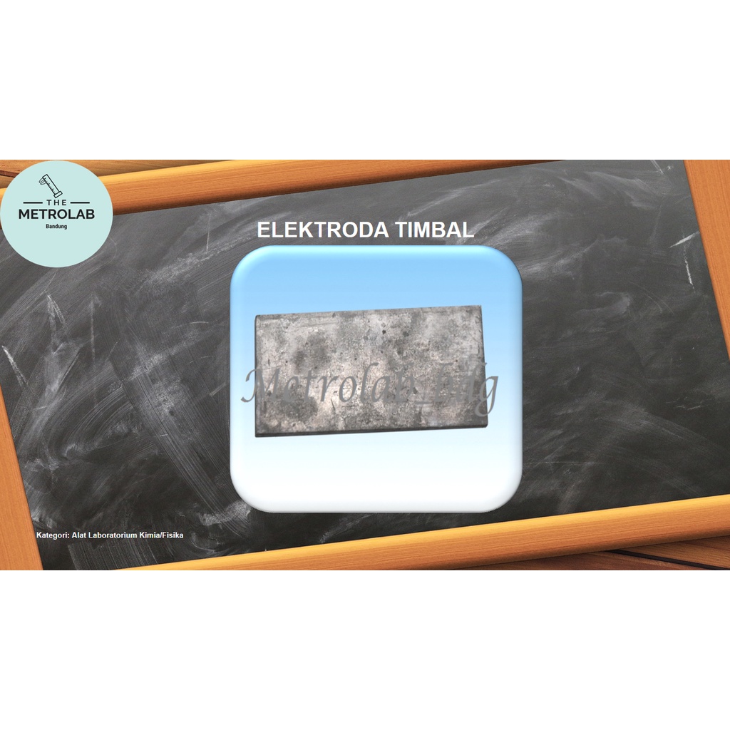 Jual Elektroda Timbal (Pb) | Lead Electrode | Shopee Indonesia