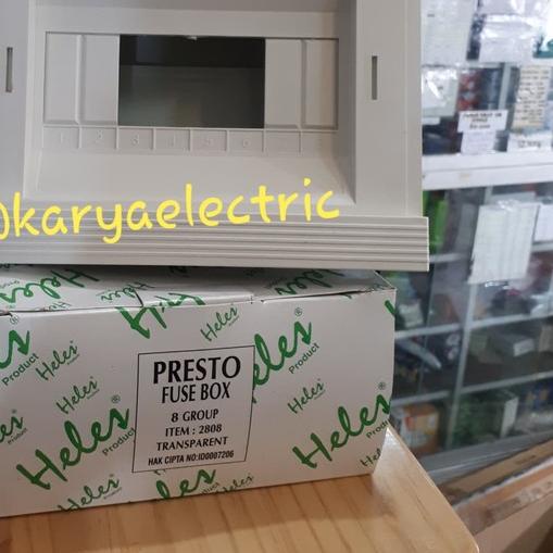 Jual ☑ BOX MCB PRESTO INBOW 8 GROUP 8 GRUP 2808 TANAM FUSE BOX ...