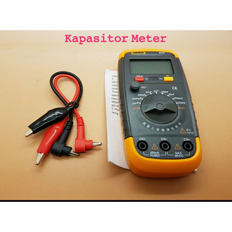 Jual Alat Ukur Meter Kapasitor | Shopee Indonesia
