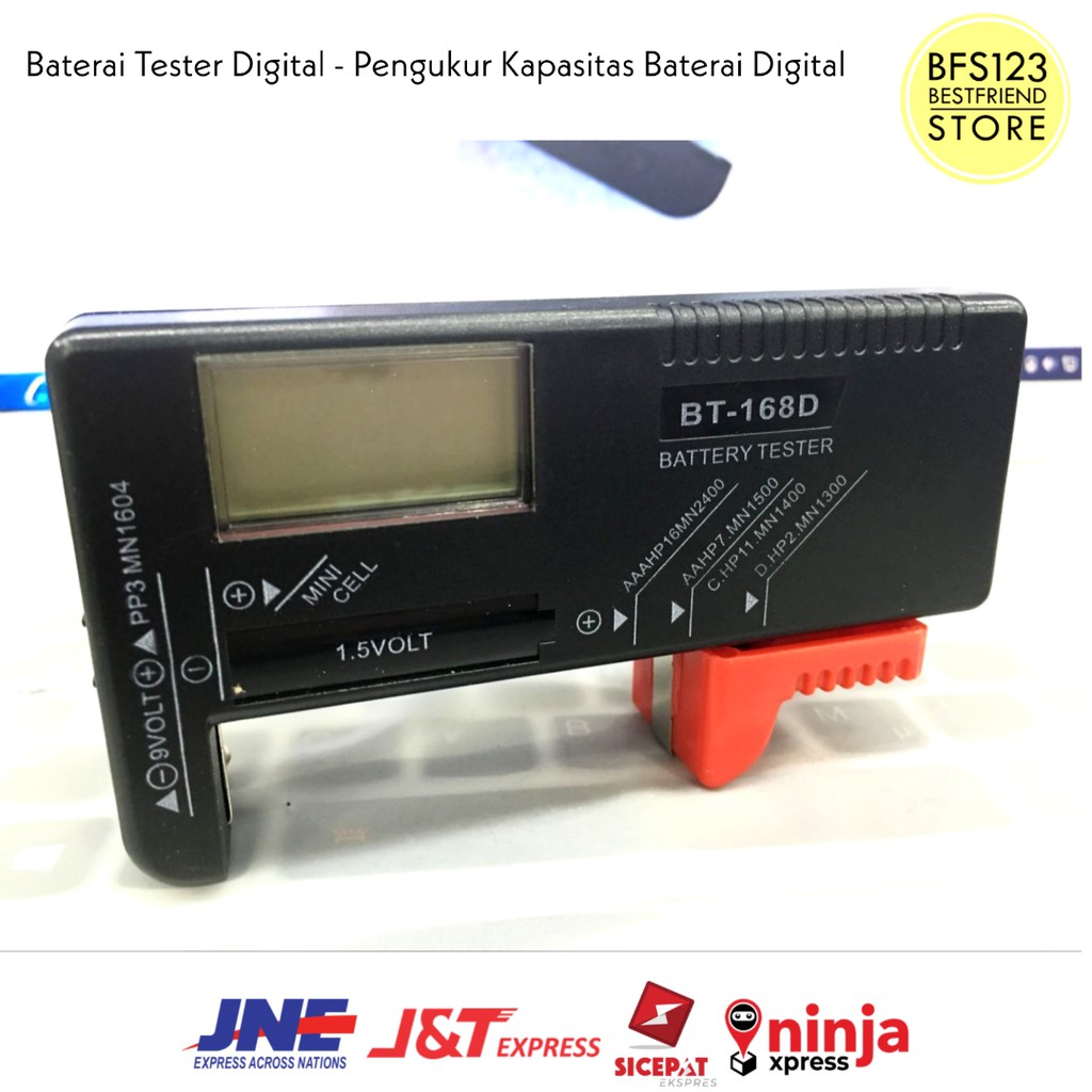 Jual Baterai Tester Digital - Pengukur Kapasitas Baterai Digital ...