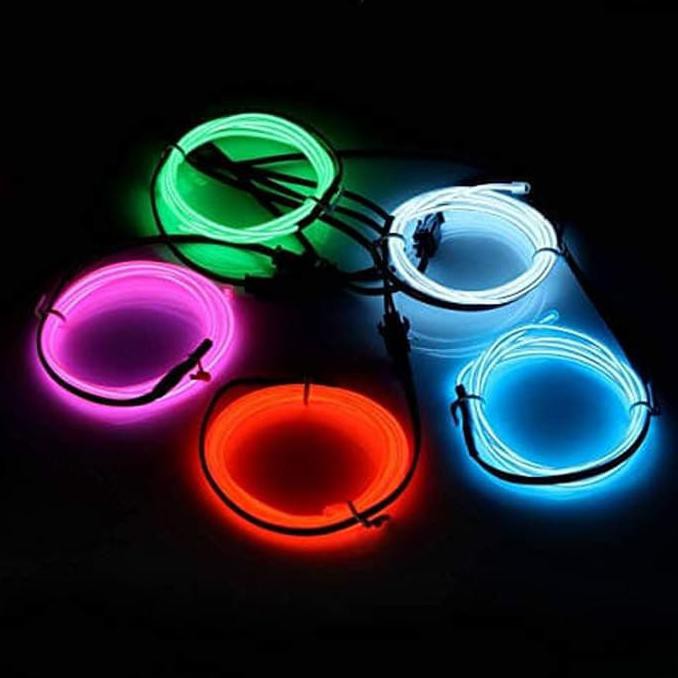 Jual EL Wire Flexible CCFL Neon LED Strip | Shopee Indonesia