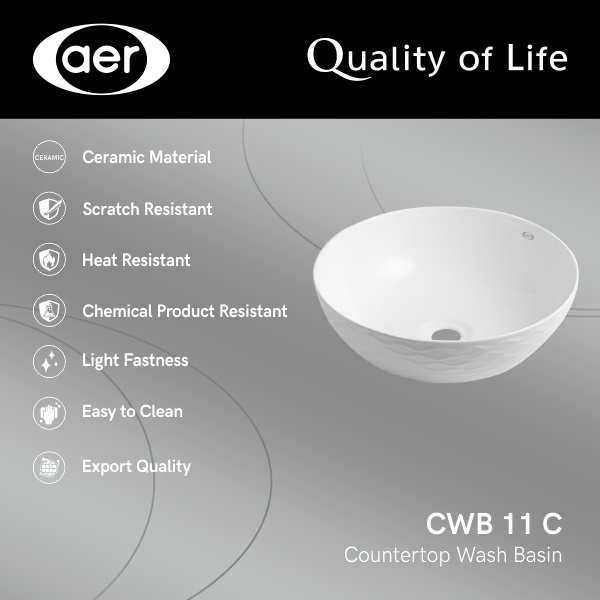 Jual AER Washbasin / Wastafel CWB 11 C | Shopee Indonesia