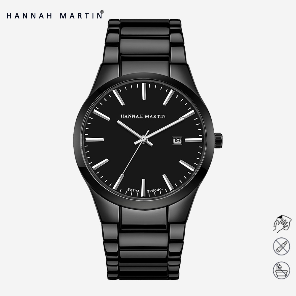Jual HANNAH MARTIN Jam Tangan Pria 100% Original Business Analog ...