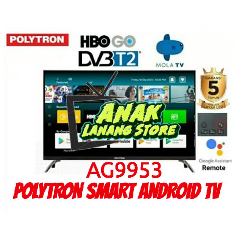 Jual POLYTRON SMART ANDROID TV LED 32 Inch HD - PLD32AG9953 | Shopee Indonesia